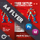 Computer Service Flyer Templates, Print Templates | GraphicRiver