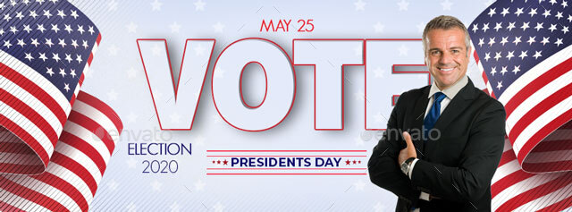 Political Facebook Cover, Web Elements | GraphicRiver