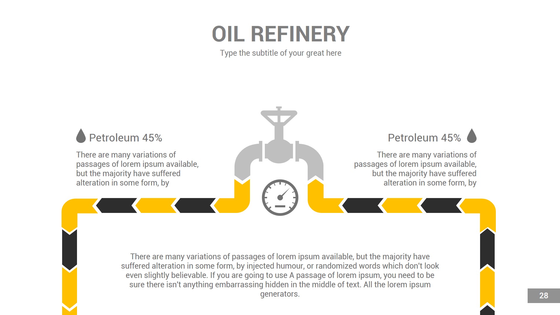 Petroleum Powerpoint Presentation Template, Presentation Templates