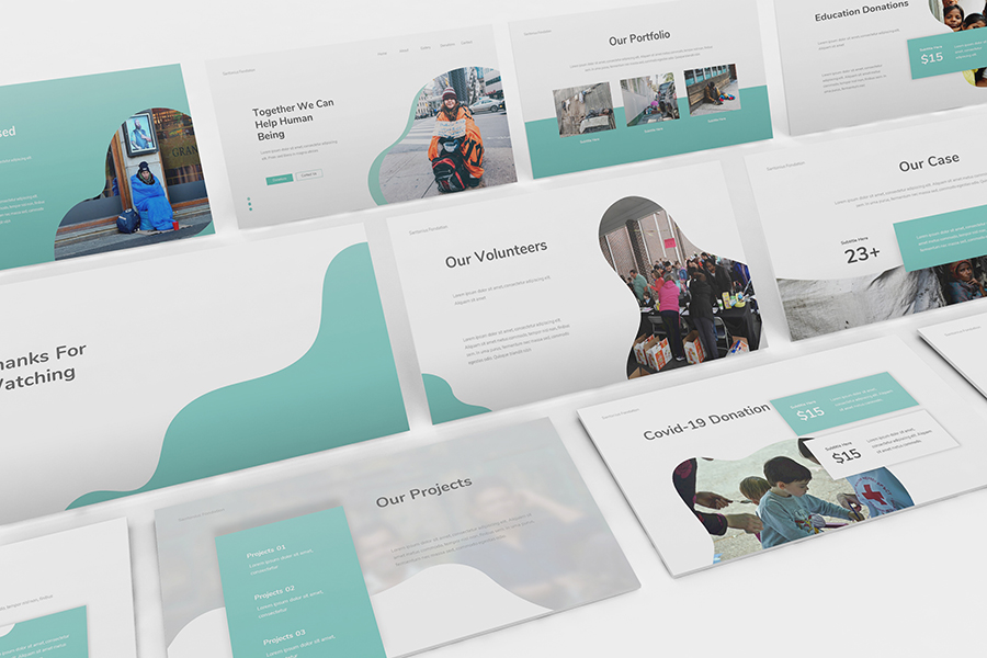 Charity & Donations Powerpoint Template, Presentation Templates ...