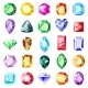 Jewel Gemstones, Vectors | GraphicRiver