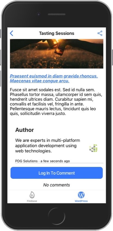 Trusty | Ionic + Firebase Full Auth, Chat & Notifications + WordPress by gobokly