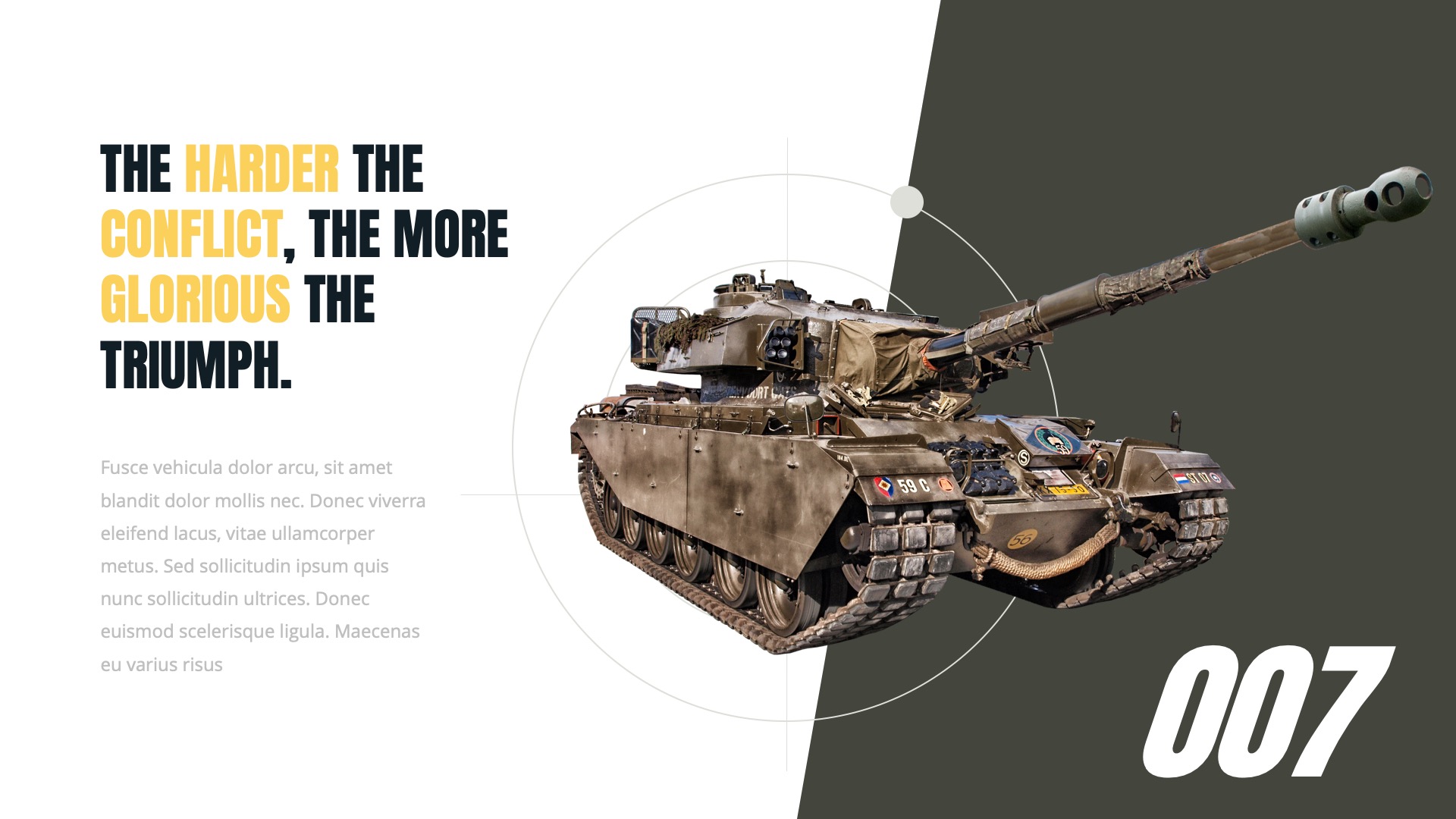 ASGARD - Military & Army Keynote Template, Presentation Templates ...