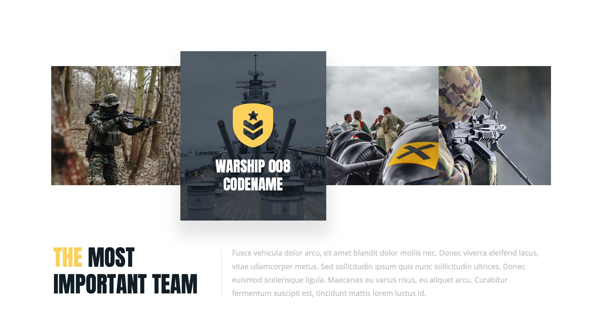 ASGARD - Military & Army Keynote Template, Presentation Templates ...