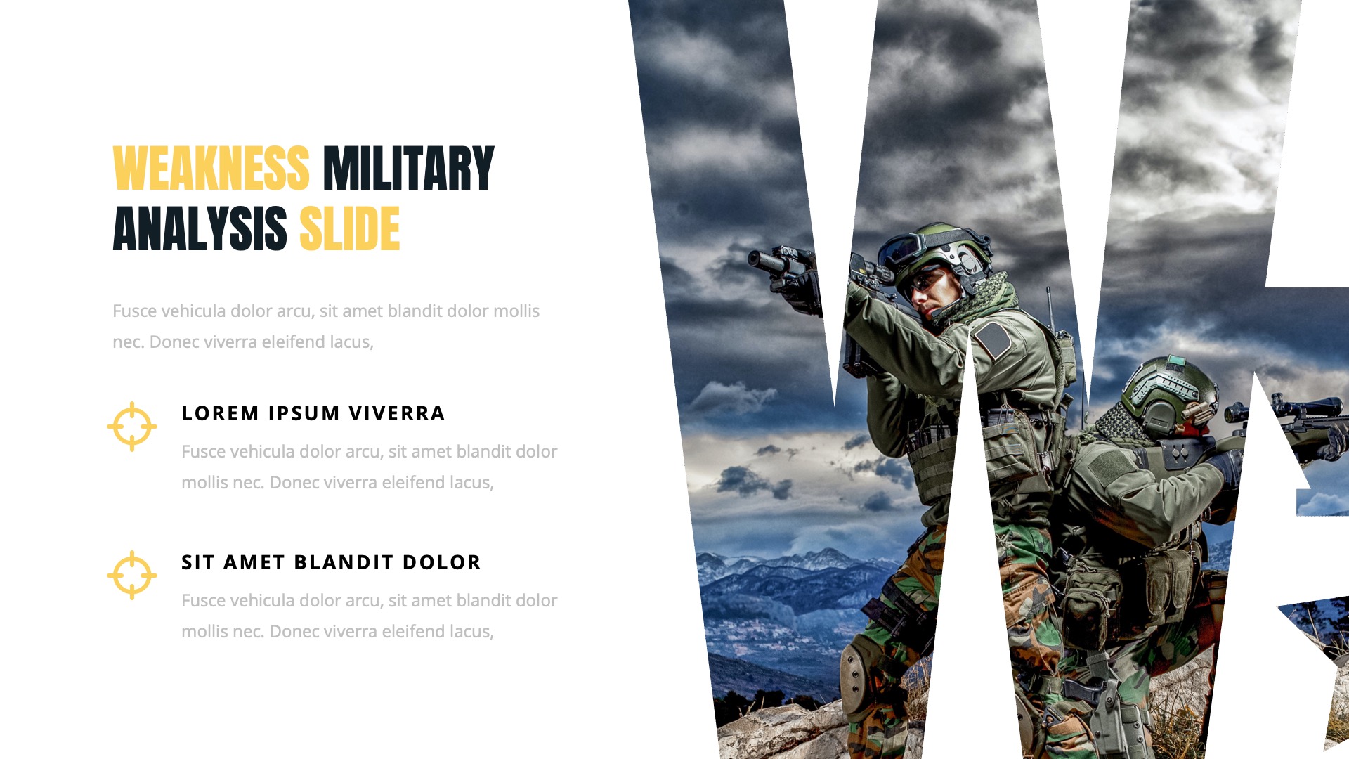 ASGARD - Military & Army Keynote Template, Presentation Templates ...