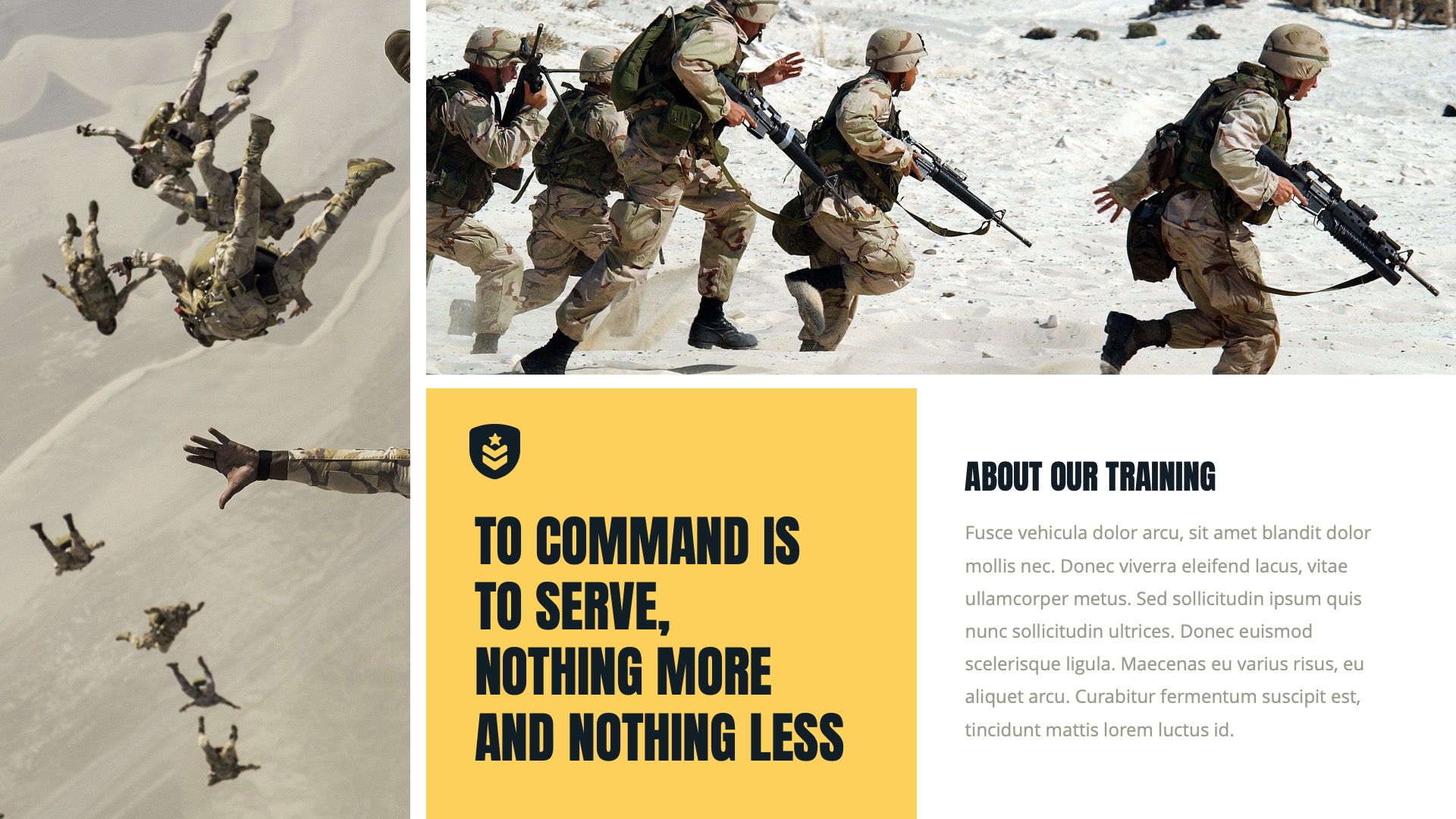 ASGARD - Military & Army Keynote Template, Presentation Templates ...