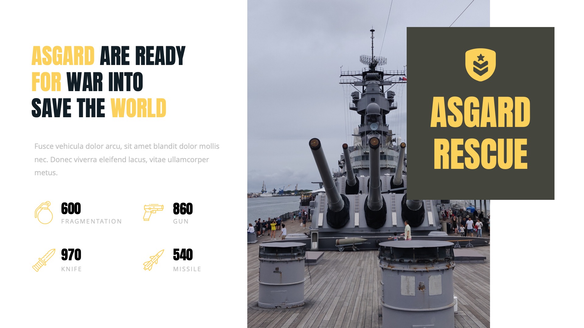 ASGARD - Military & Army Keynote Template, Presentation Templates ...