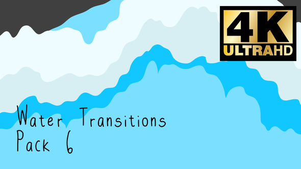 Water Transitions Pack 6, Motion Graphics | VideoHive