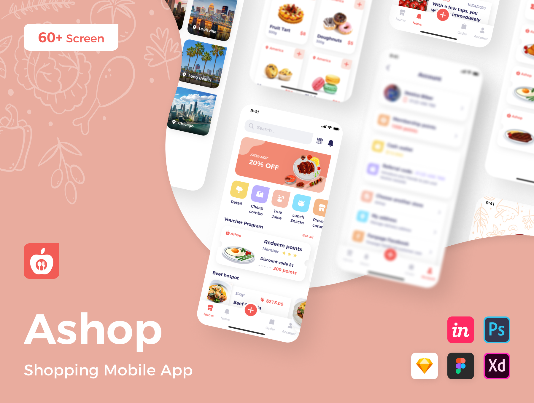 Ashop - Shopping Mobile App by Capi_Creative_Design | ThemeForest