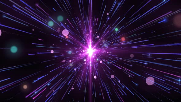 Moving Particle Lines, Motion Graphics | VideoHive