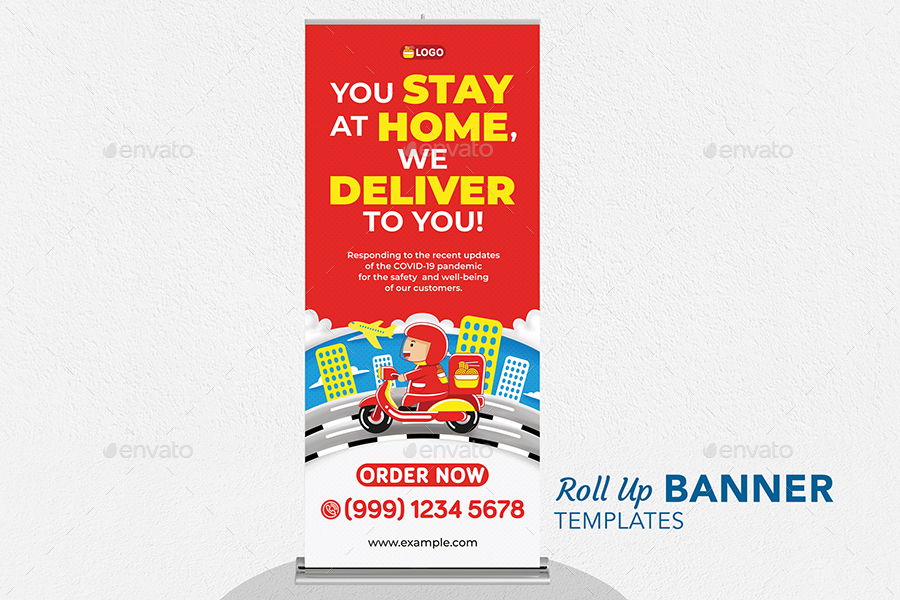 Food Delivery Templates, Print Templates | GraphicRiver