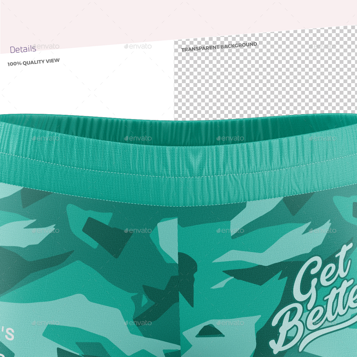 Fitness Shorts Mockup V1, Graphics | GraphicRiver