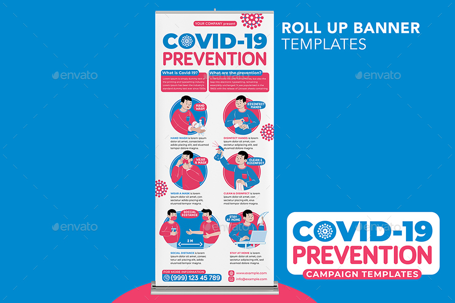 Prevention Campaign Templates, Print Templates | GraphicRiver