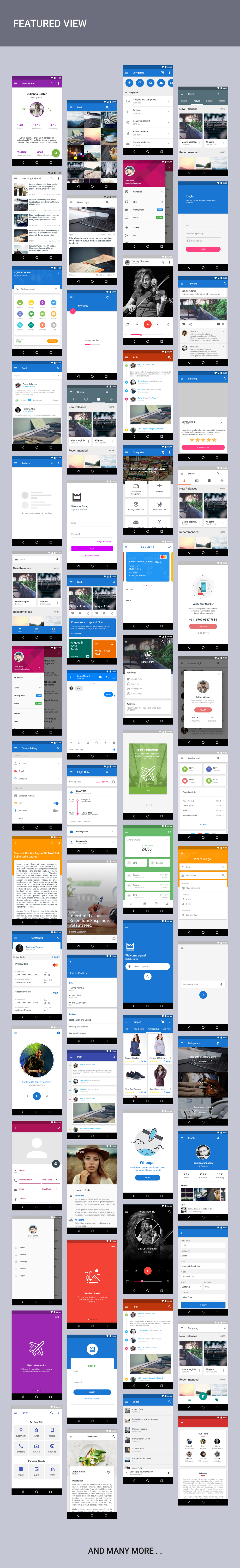 MaterialX Flutter - Flutter Material Design UI Components 2.0 by dream_space