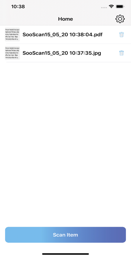 PDF Scanner app iOS 13+, Swift 5 - We Scan by Henry1594 | CodeCanyon