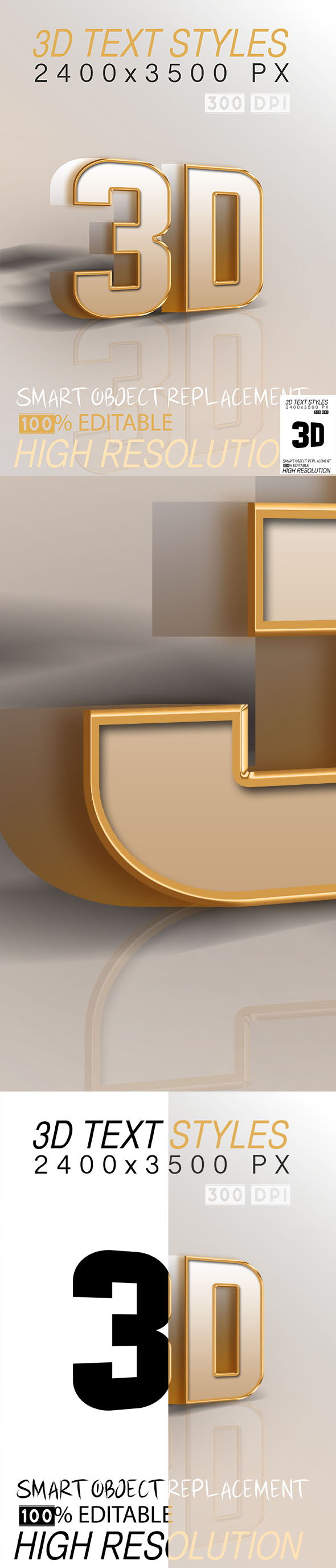 Bundle Mix 3D Text Effect 21_5_20, Add-ons | GraphicRiver