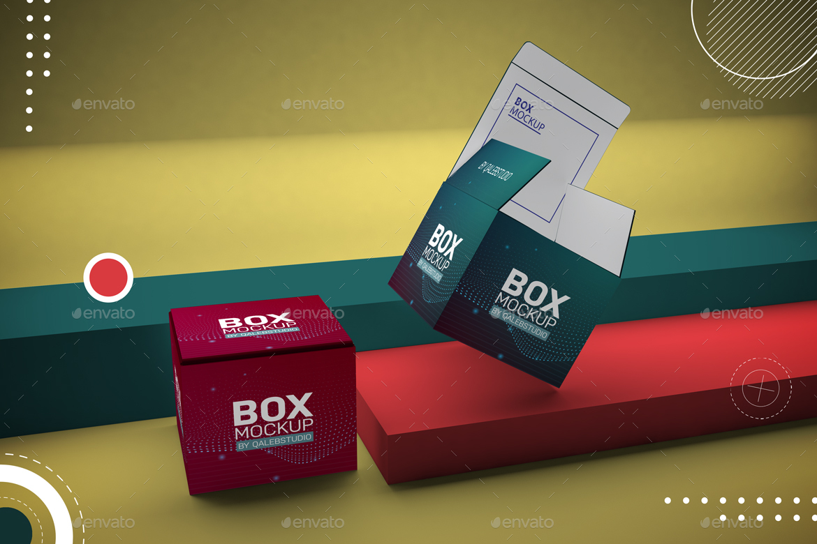 Abstract Box Mockup V.2, Graphics | GraphicRiver