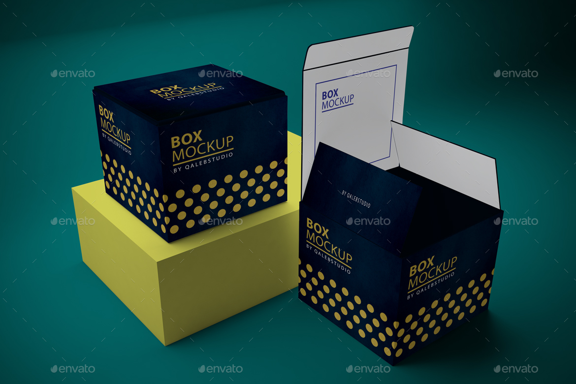 Box Mockup V.2, Graphics | GraphicRiver