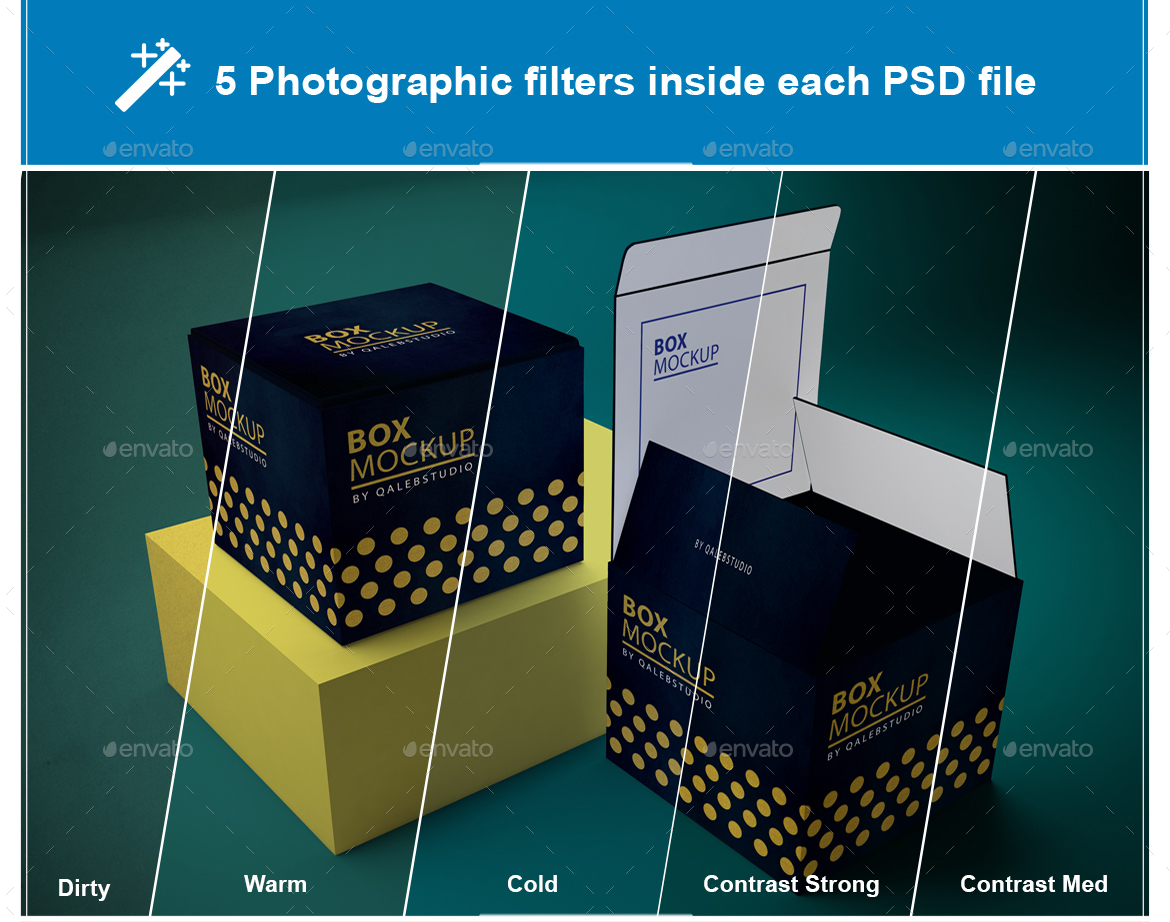 Box Mockup V.2, Graphics | GraphicRiver