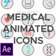 Medical Animated Icons, After Effects Project Files | VideoHive