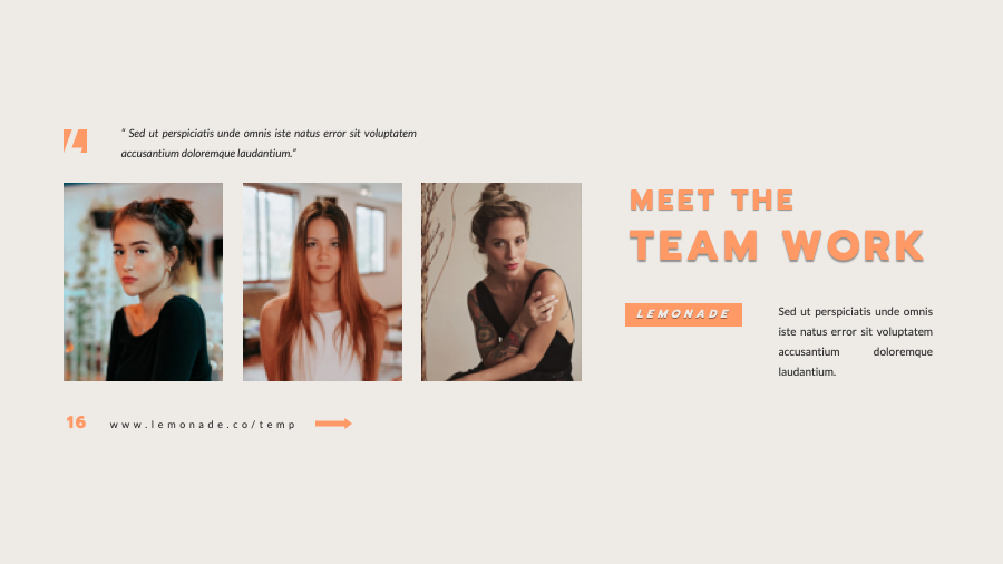 Lemonade Google Slide, Presentation Templates | GraphicRiver