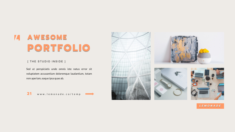 Lemonade Google Slide, Presentation Templates | GraphicRiver