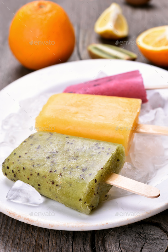 Popsicles ice cream Stock Photo by voltan1 | PhotoDune