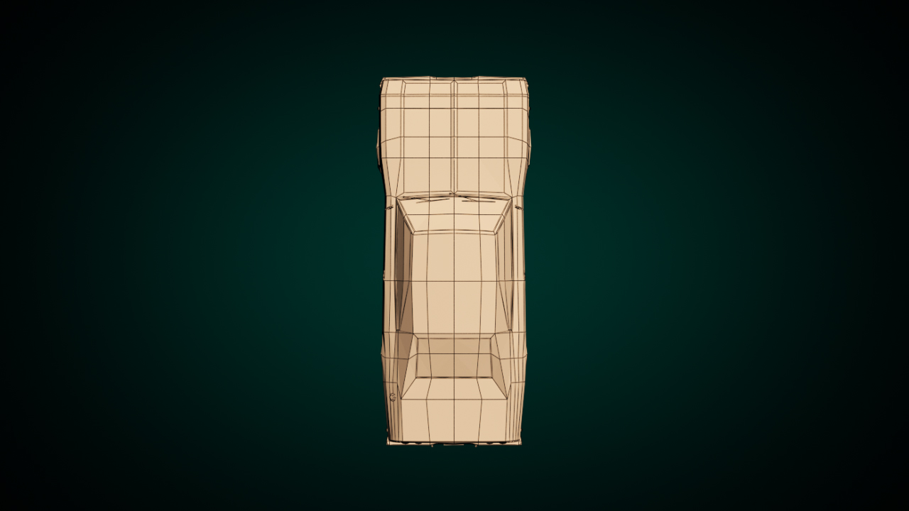 Low Poly Muscle Car 04 by Linder-Media | 3DOcean