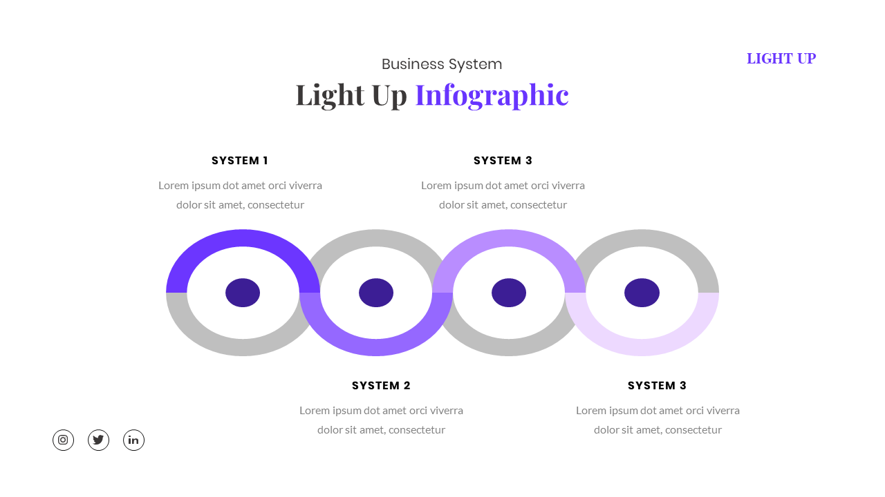Light Up - Creative Business Google Slides Template, Presentation Templates