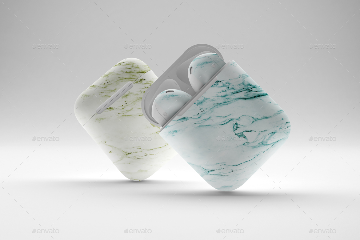 Clean Pods Mockup V.2, Graphics | GraphicRiver