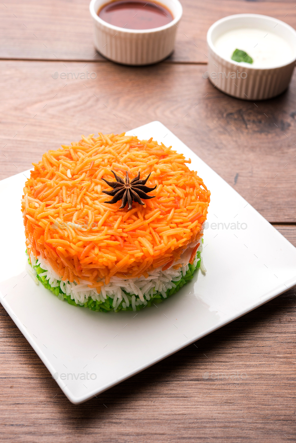 Tricolor Rice Stock Photo by stockimagefactory | PhotoDune