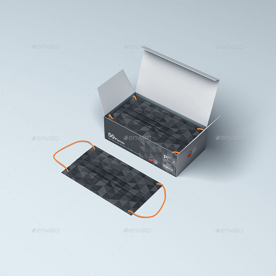 Face Mask Mock-up v7, Graphics | GraphicRiver