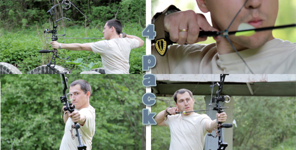 Archer 4 Pack, Stock Footage | VideoHive