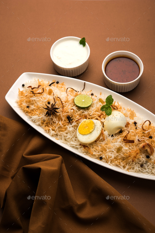 Egg Biryani Stock Photo by stockimagefactory | PhotoDune