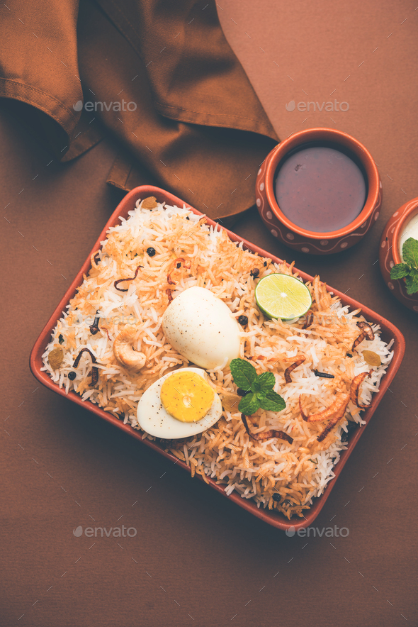 Egg Biryani Stock Photo by stockimagefactory | PhotoDune