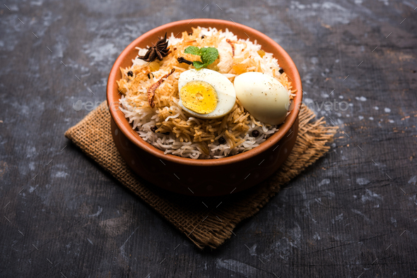 Egg Biryani Stock Photo by stockimagefactory | PhotoDune