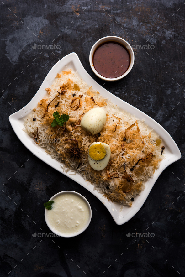 Egg Biryani Stock Photo by stockimagefactory | PhotoDune
