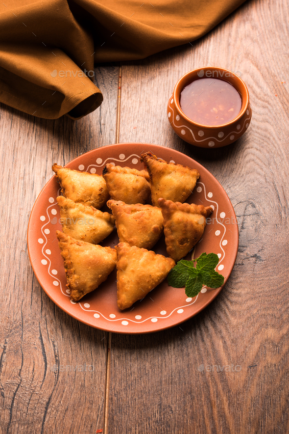 Mini Samosa Stock Photo by stockimagefactory | PhotoDune