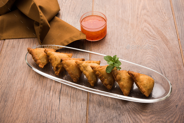 Mini Samosa Stock Photo by stockimagefactory | PhotoDune