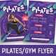 Pilates Gym Flyer, Print Templates | GraphicRiver