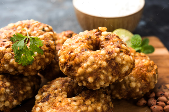 Sabudana Vada Stock Photo by stockimagefactory | PhotoDune
