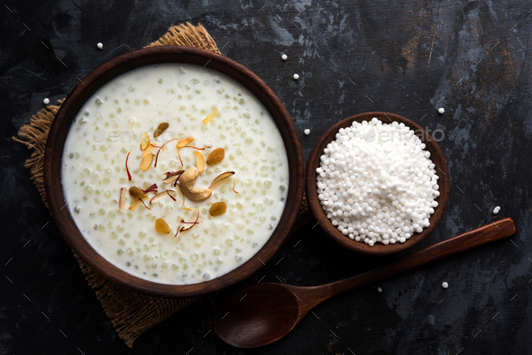Sabudana Kheer Stock Photo by stockimagefactory | PhotoDune