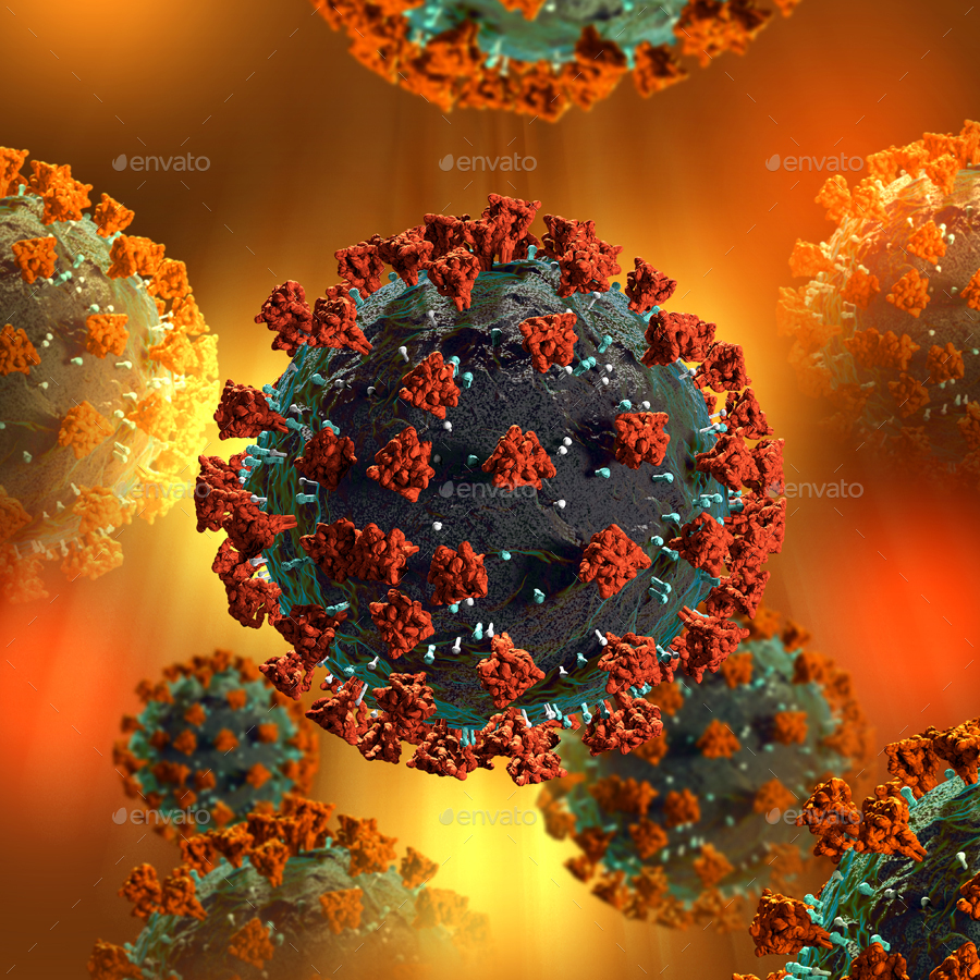 Covid-19 Layered Background Set, Graphics | GraphicRiver