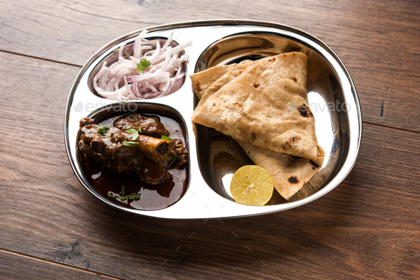 Indian Mutton Platter Stock Photo by stockimagefactory | PhotoDune