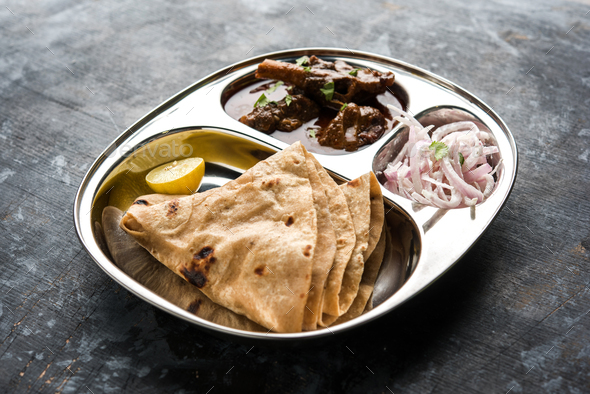 Indian Mutton Platter Stock Photo by stockimagefactory | PhotoDune
