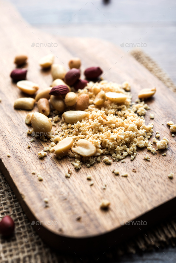 Crushed Peanuts Stock Photo by stockimagefactory | PhotoDune