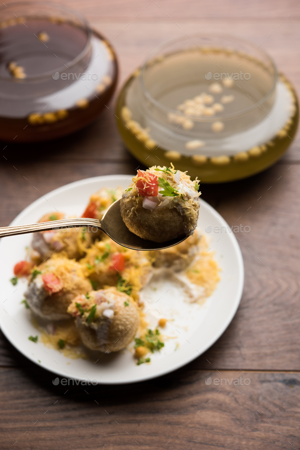 Dahi Puri Chat Stock Photo by stockimagefactory | PhotoDune