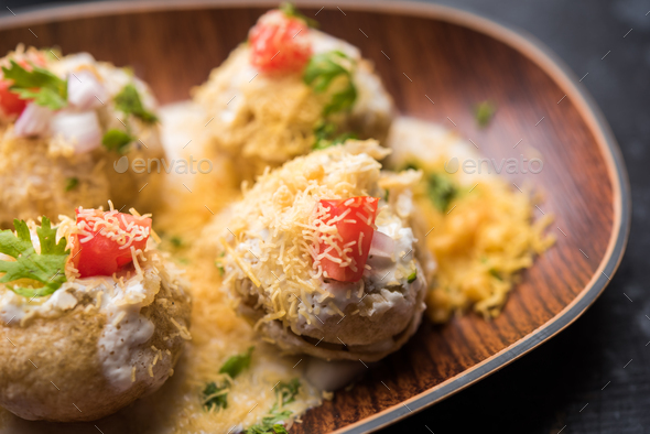 Dahi Puri Chat Stock Photo by stockimagefactory | PhotoDune