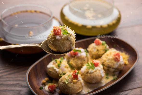 Dahi Puri Chat Stock Photo by stockimagefactory | PhotoDune