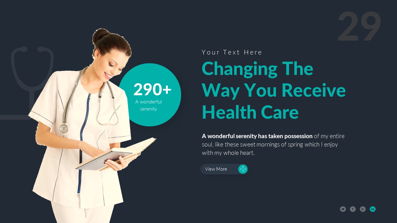 HealthCare Medical Keynote Presentation Template, Presentation Templates